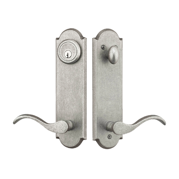 H432DQUS10B Rockwell Premium Verano Multipoint Lock Handleset with ...
