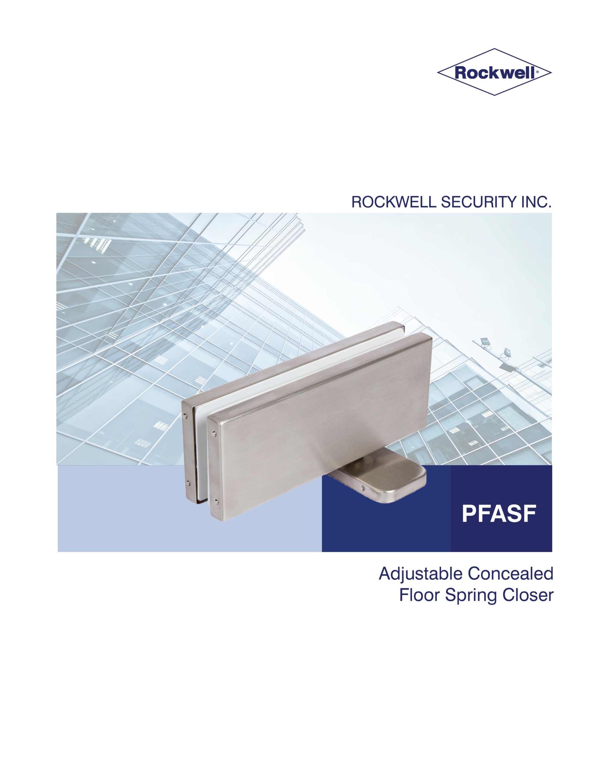 Hydraulic Power Adjustable Concealed Floor Spring Hinge