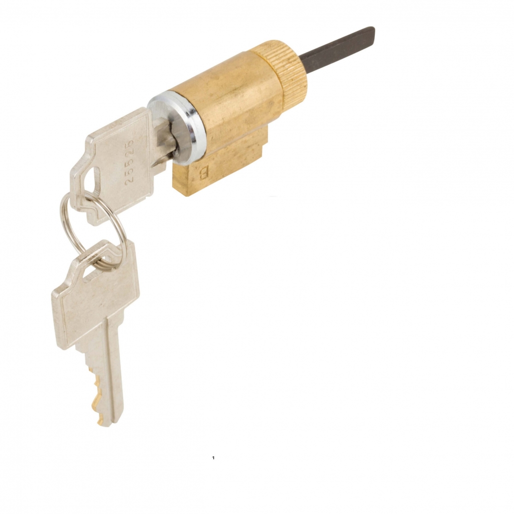 Keylock cylinder with 2 keys for Rockwell Sliding Door Handles ...