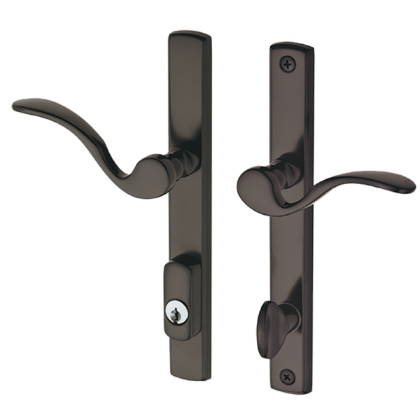 Rockwell Contemporary Keyed Entry Swing Door Handle Set For Multipoint ...