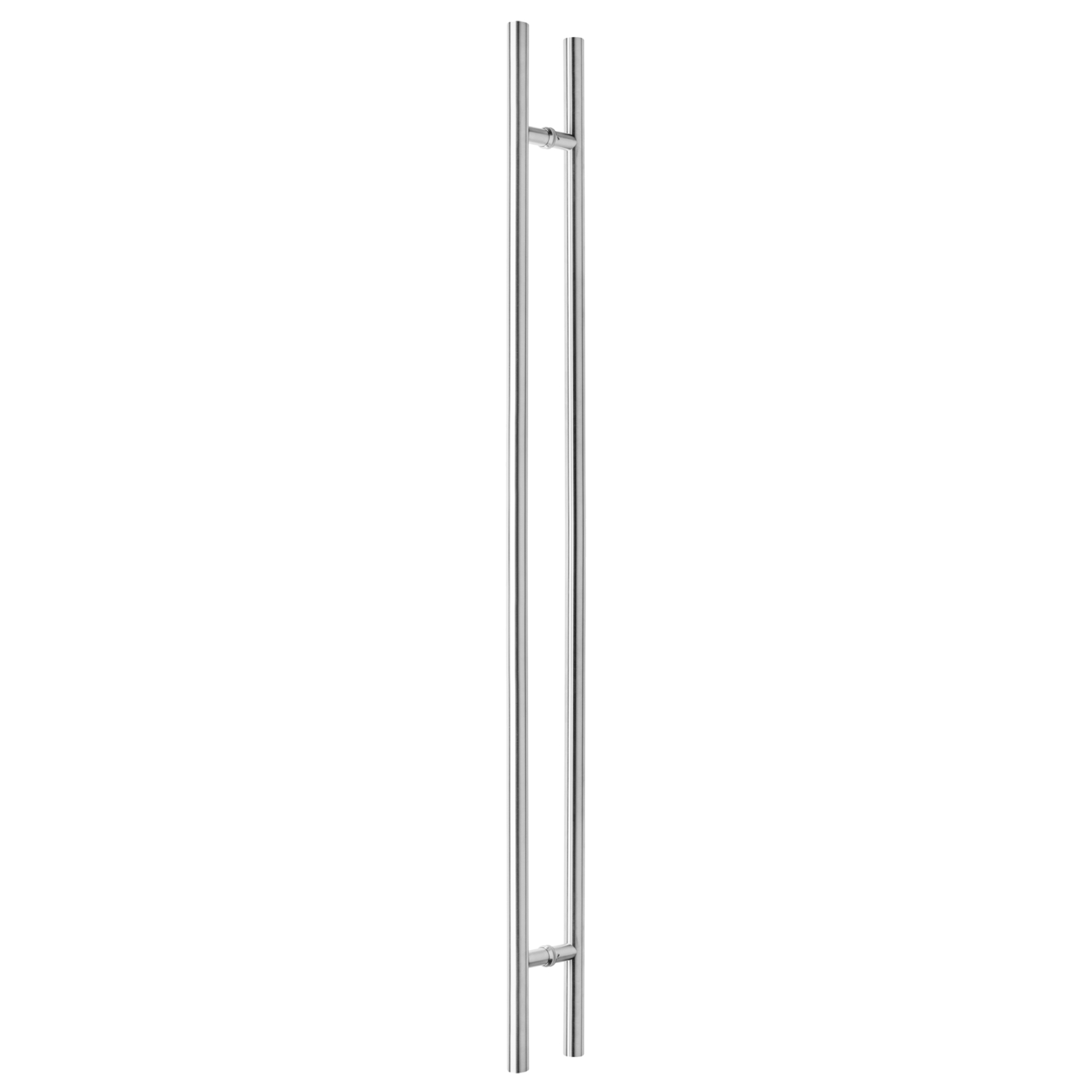 Ladder Pull 60 Inch | Back To Back | Brushed Stainless Steel