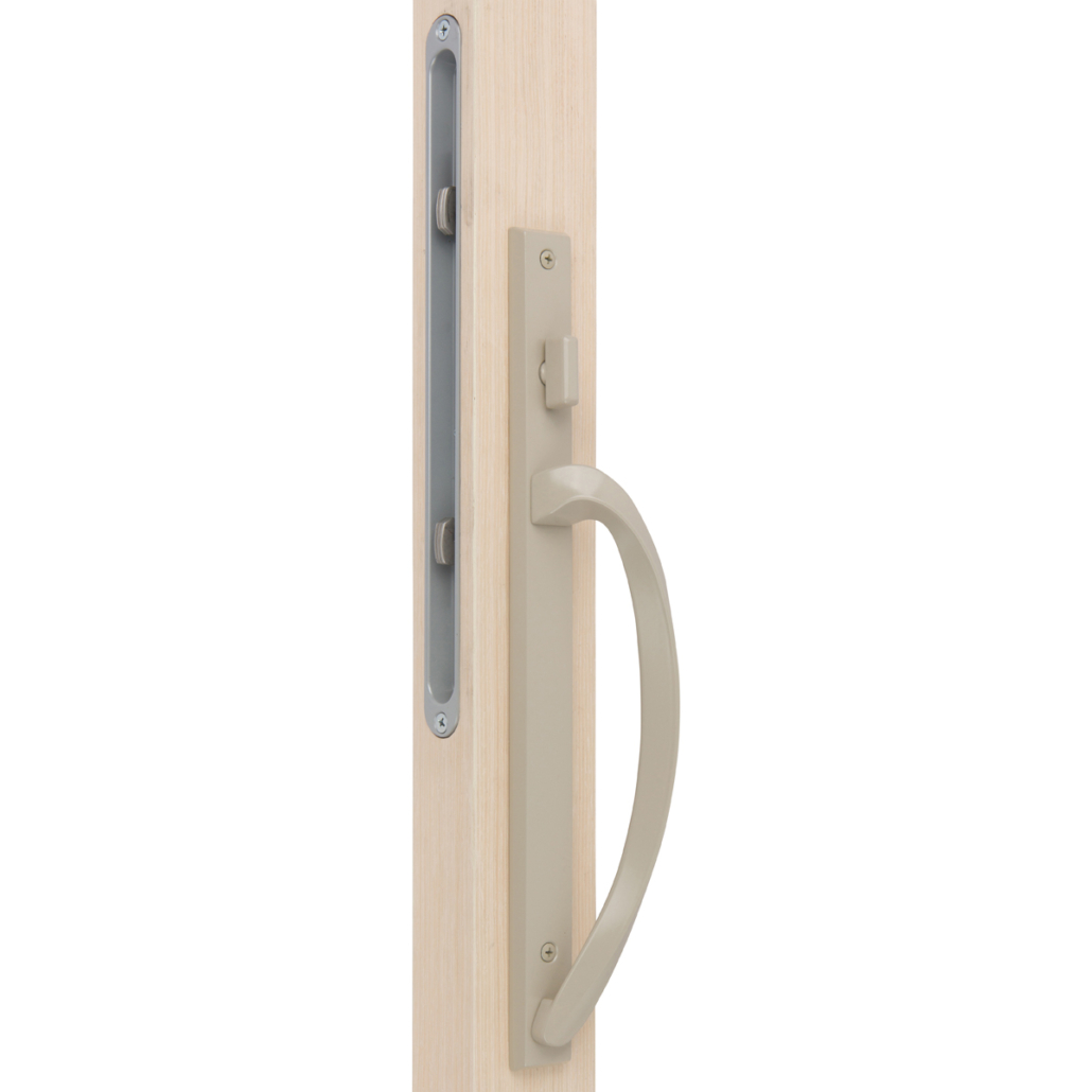 Laguna Keyed Entry Sliding Door Handle | Desert Sand