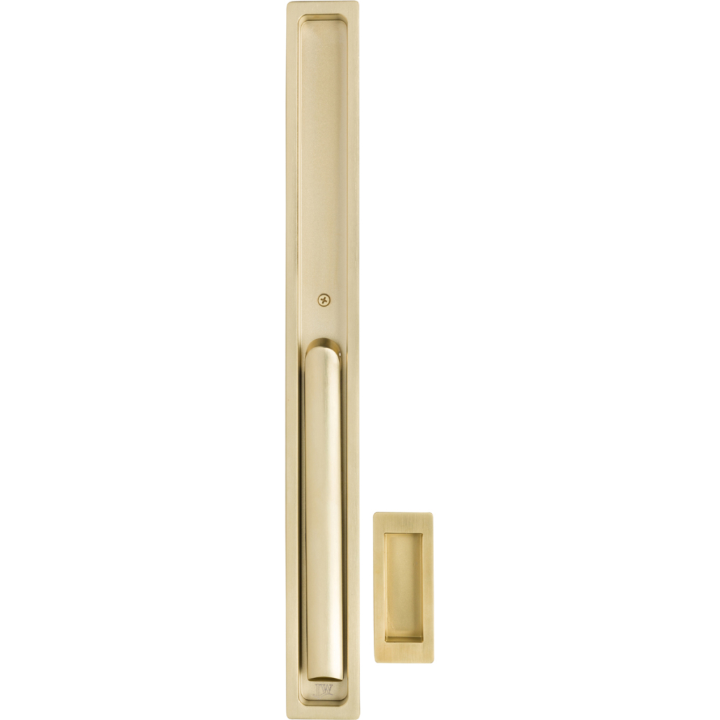 88500004 Rockwell Custom Flush Mount Lift and Slide Door handle in PVD ...