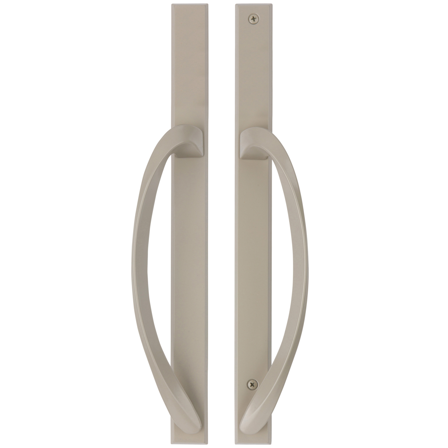 Laguna Contemporary Door Handle in Desert Sand Finish