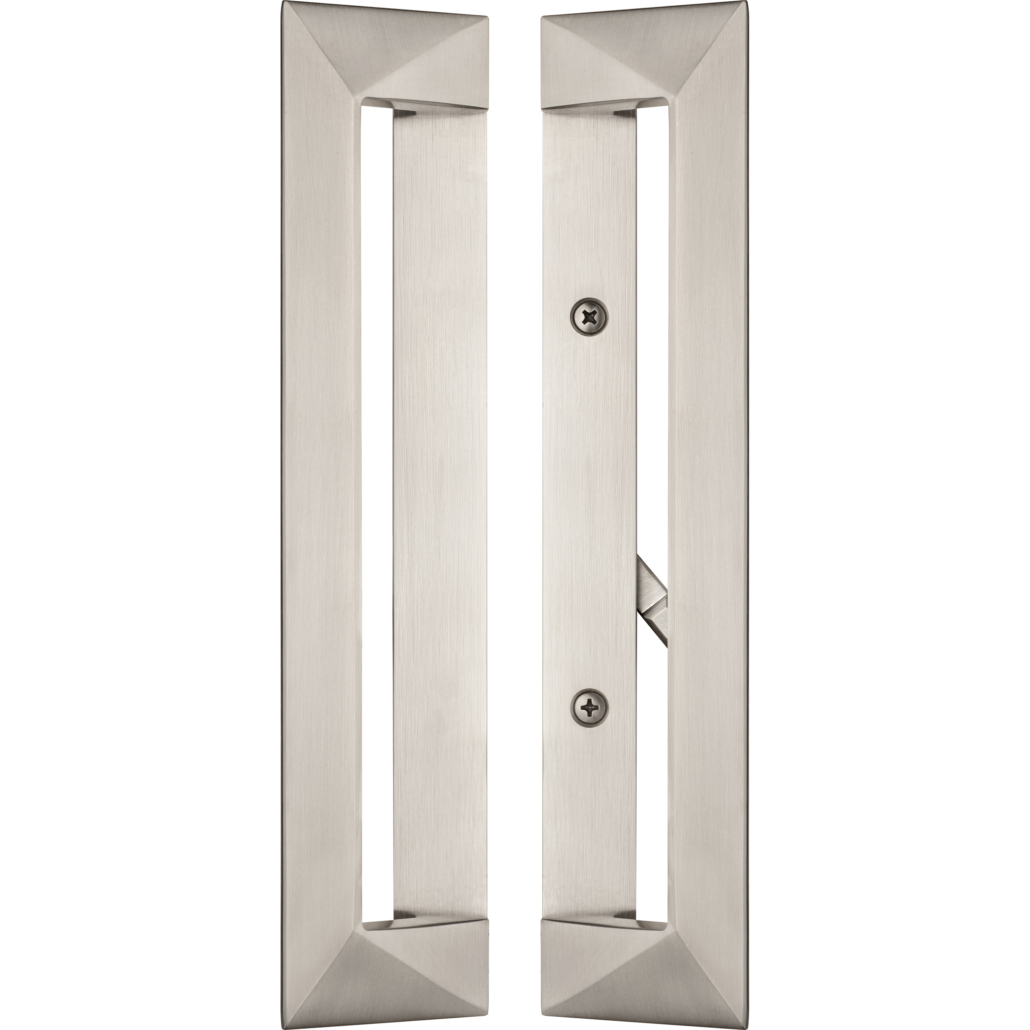 Venice Custom Sliding Door Handle Set | Black Finish